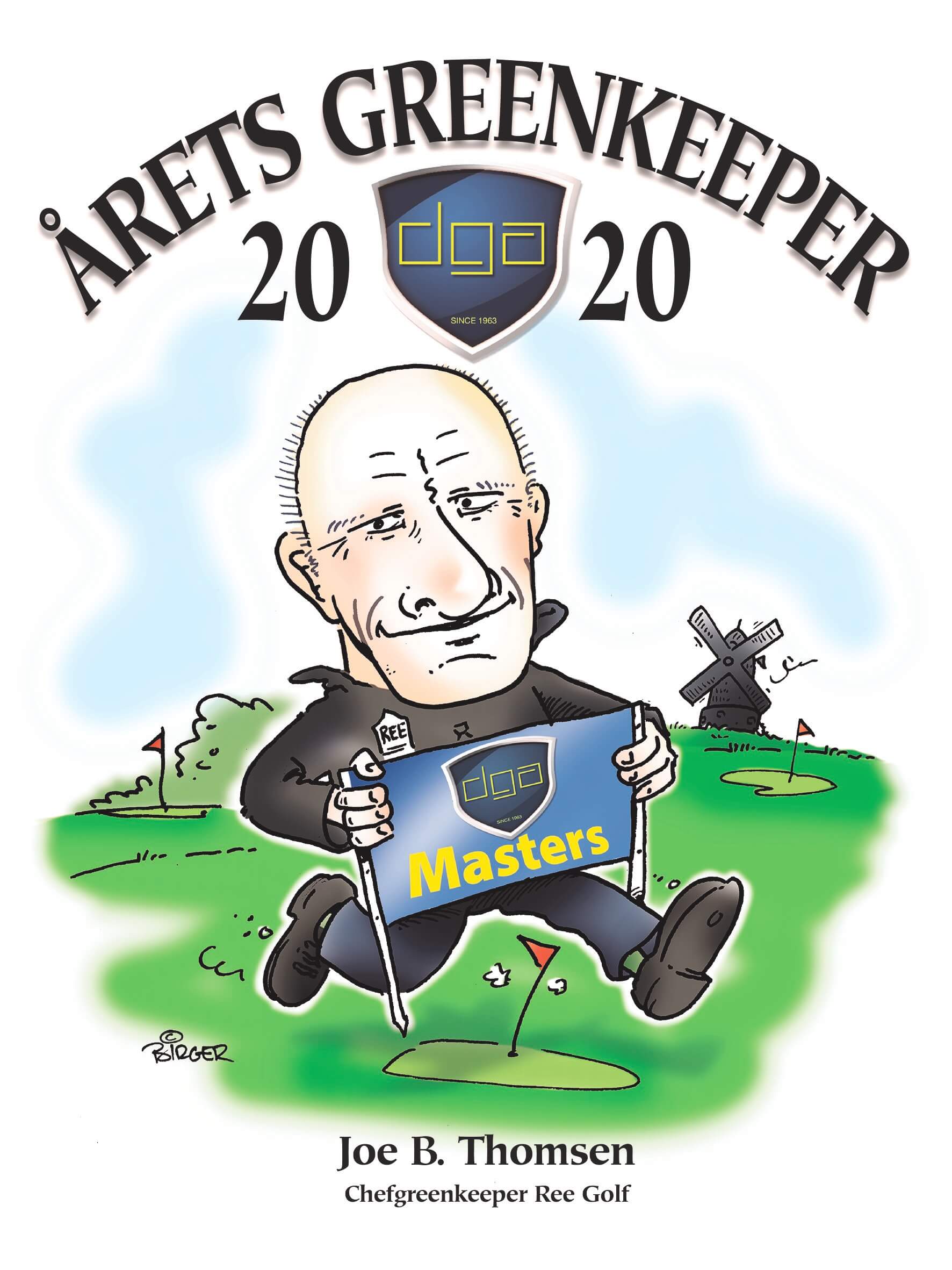 Årets Greenkeeper 2020: Joe B. Thomsen - Danish Greenkeepers Association