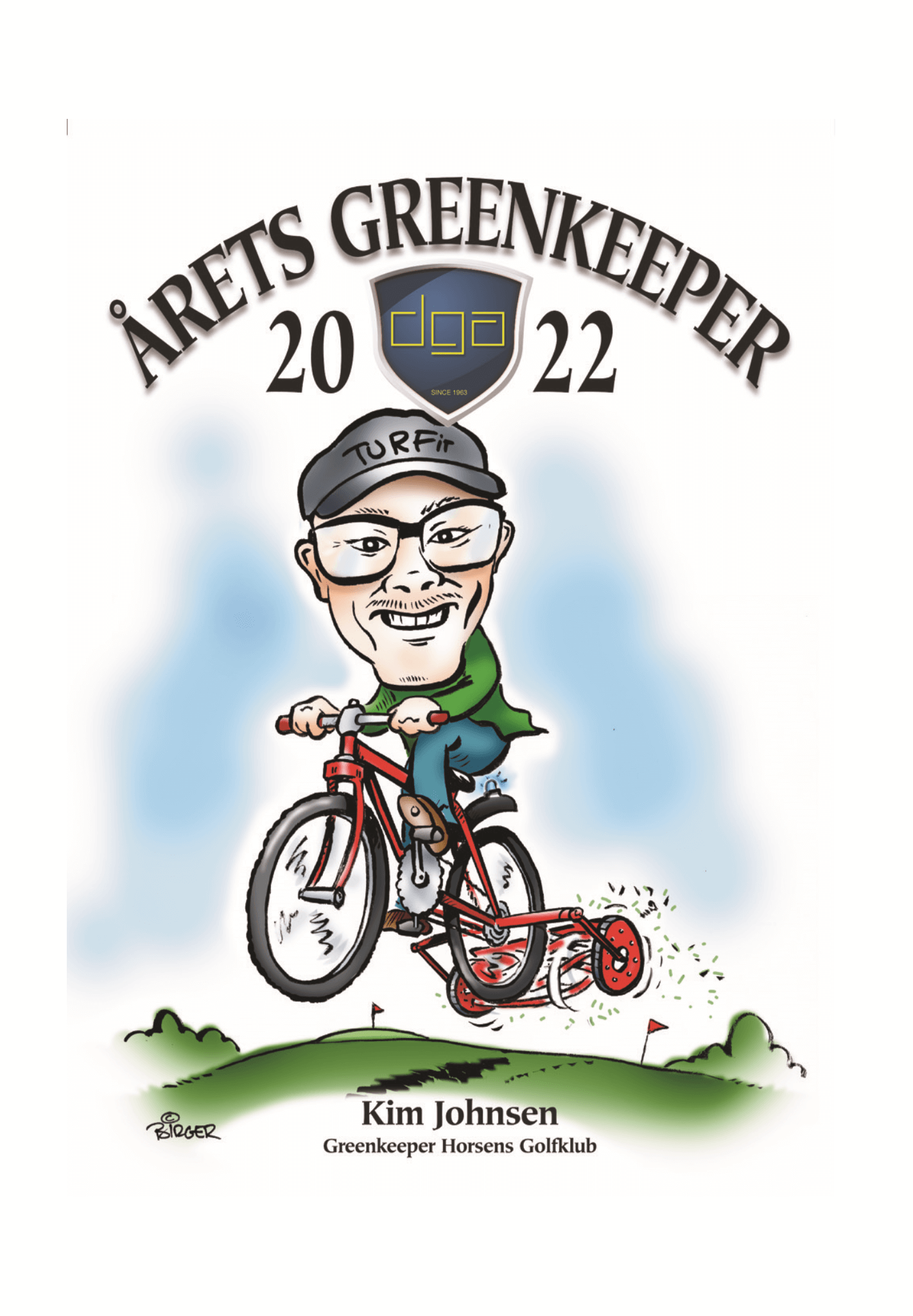 Årets Greenkeeper 2022: Kim Johnsen - Danish Greenkeepers Association